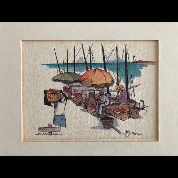 Elyse Wasile | Wall Decor | A Set Of Vintage Watercolor Prints By Elyse ...